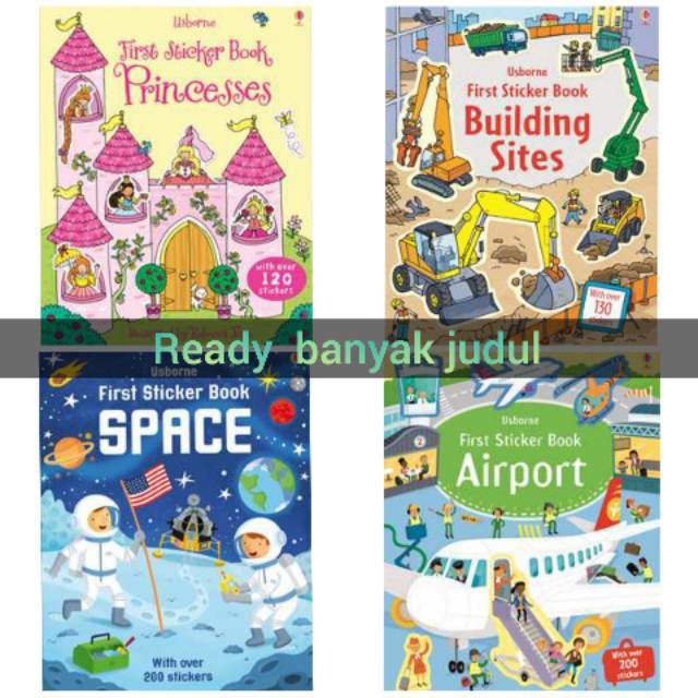 Usborne sticker book, activity book sticker, activity activity activity ...