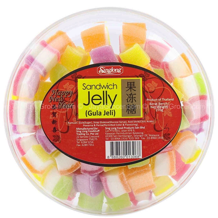 Sing Long Sandwich Jelly 270g (10235) [CNY] | Shopee Singapore