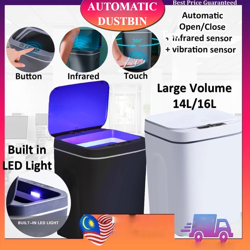 Tong Sampah Automatic Tong Sampah Sensor Automatic Dustbin Sensor Smart ...