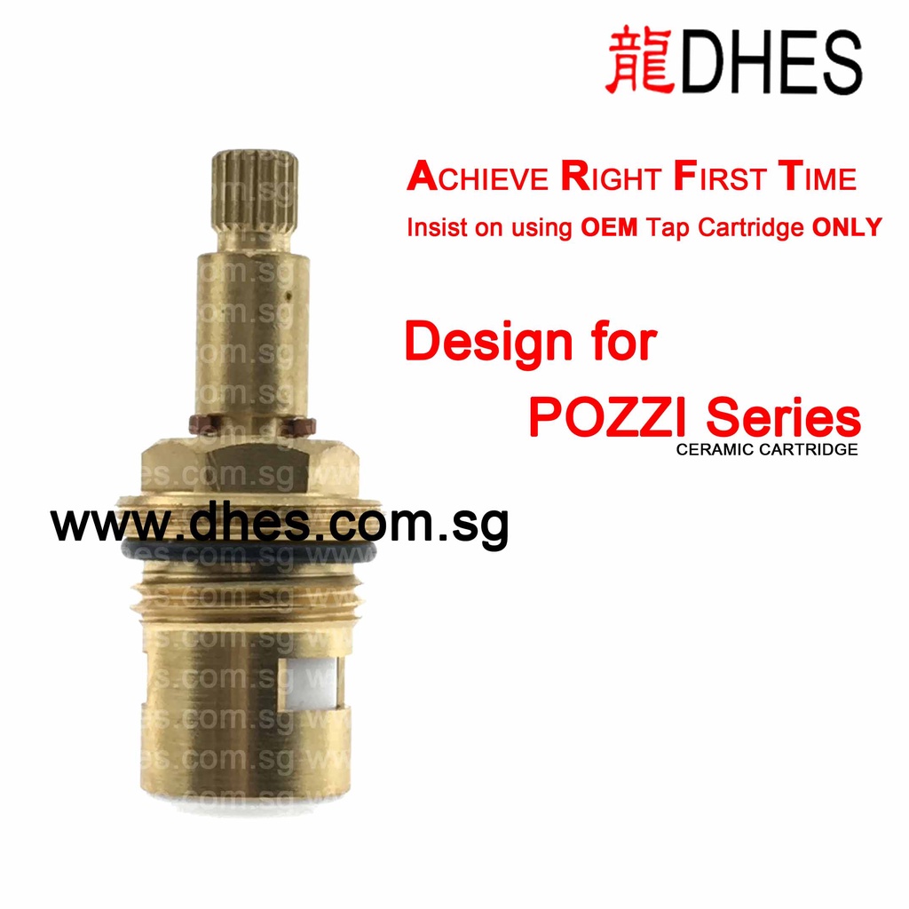 OEM Pozzi Renee Rizzo Showy Tap Cartridge Replacement (Designed for ...