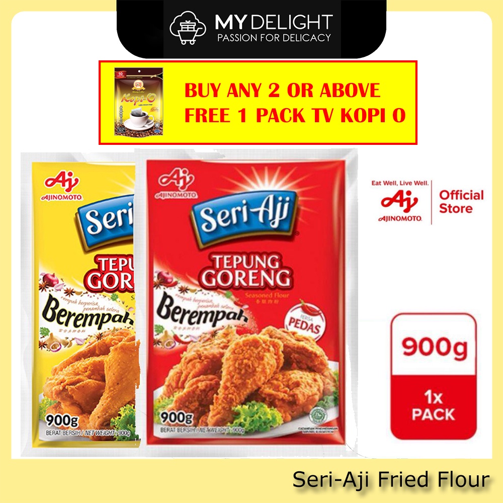 Ajinomoto Seri-Aji Seasoned Series Fried Flour Chicken Tepung Goreng ...