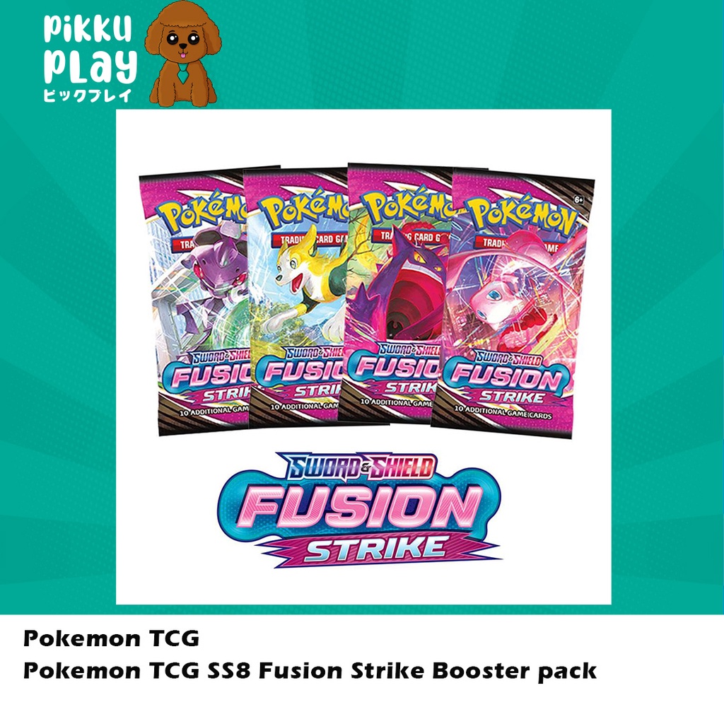 Pokemon TCG SS8 Fusion Strike Booster pack | Shopee Singapore