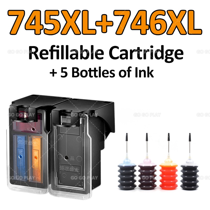 Compatible Canon 745XL 746XL Ink Cartridge Canon PG 745 CL 746 for ...