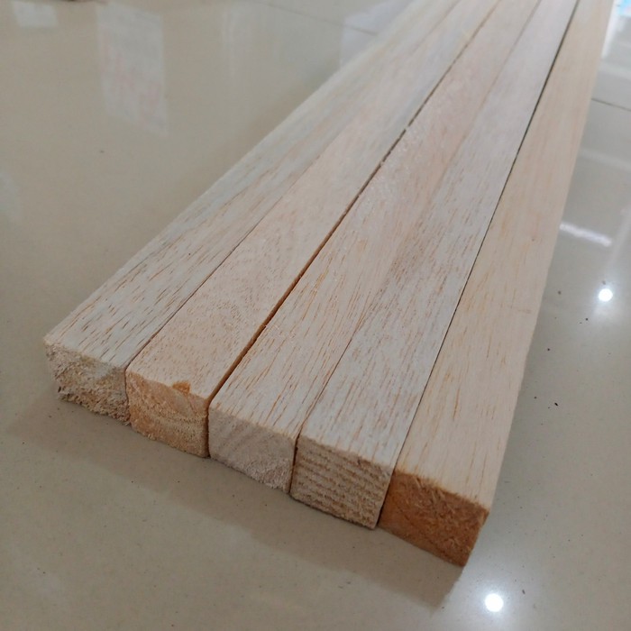 25x25 Balsa Wood Sticks 2.5cm 25mm x 25mm balsa blocks wooden DIY craft ...