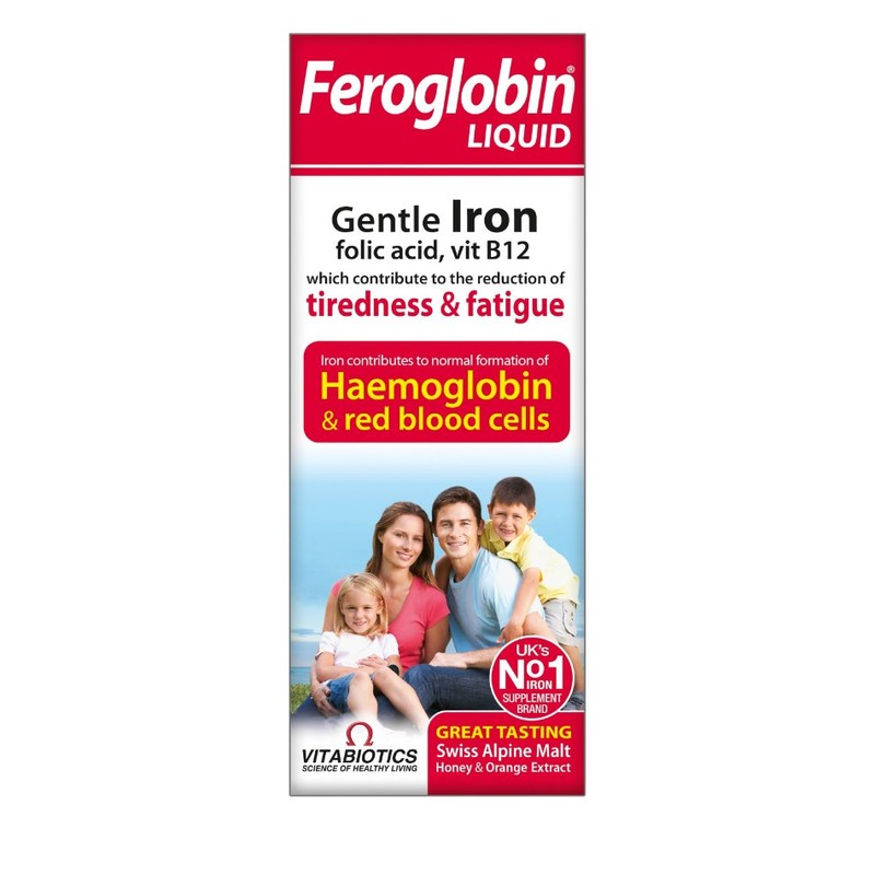Vitabiotics Feroglobin Liquid 200Ml | Shopee Singapore