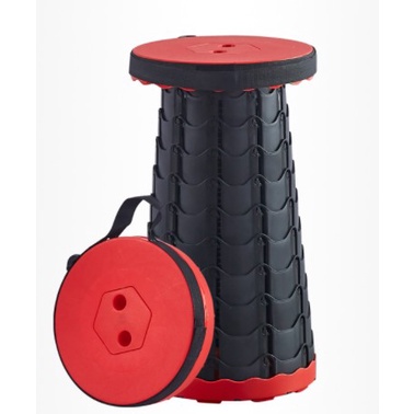 Strong Portable Telescopic Collapsible Foldable Stool - Folding Sturdy ...