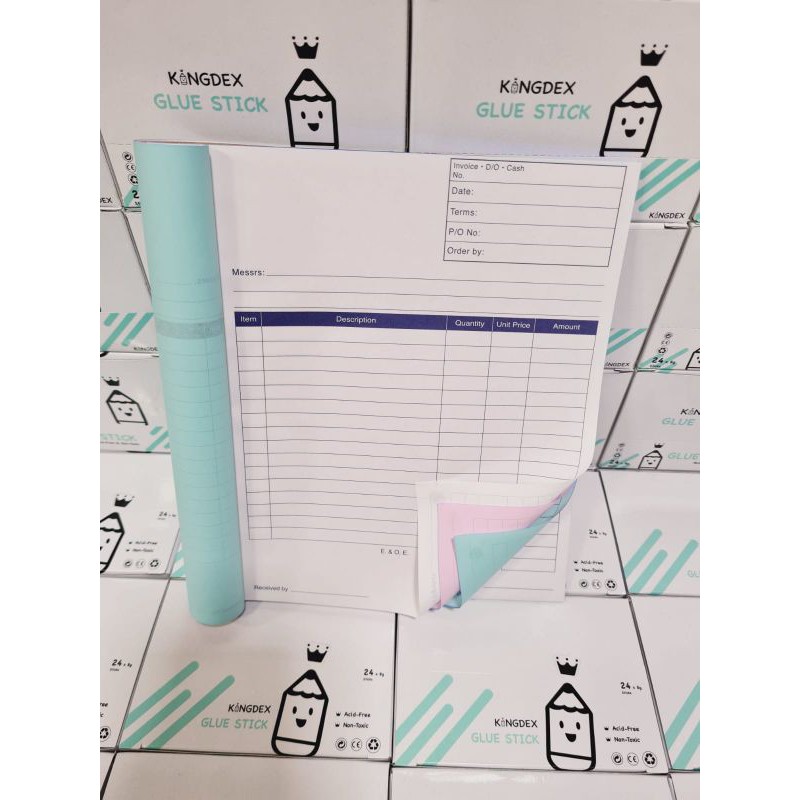 (Bundle of 10) Invoice/Delivery/Cash Sale book KD8888 | Shopee Singapore
