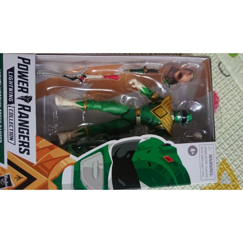 Power ranger Lightning collection mighty morphin green ranger not shf ...