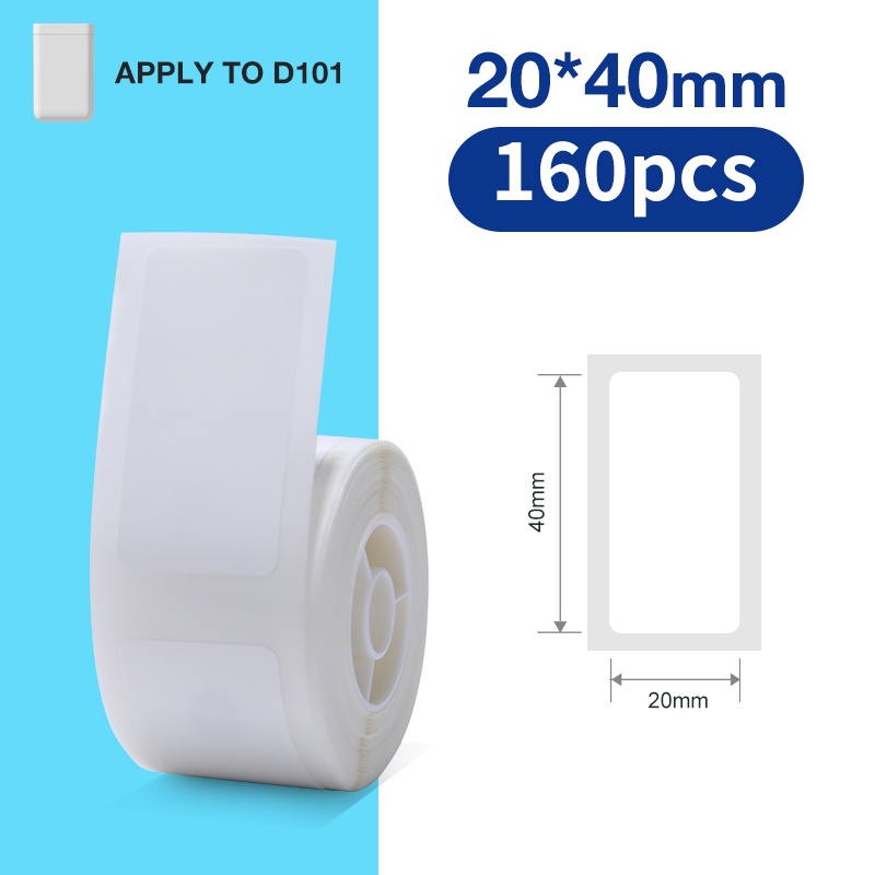 Niimbot D101 Large Size Label Printer Inkless Printer Thermal Label ...