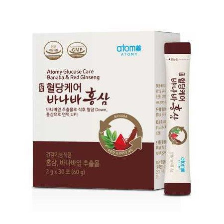 Atomy Glucose Care Banaba & Red Ginseng - Korean Health Supplement ...