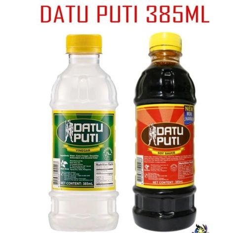 Datu Puti 385ml Vinegar and Soy Sauce - Filipino Favorite | Shopee Singapore