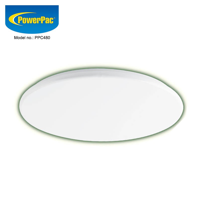 PowerPac LED Ceiling Lamp, Ceiling Light, Round Light 36W Daylight ...
