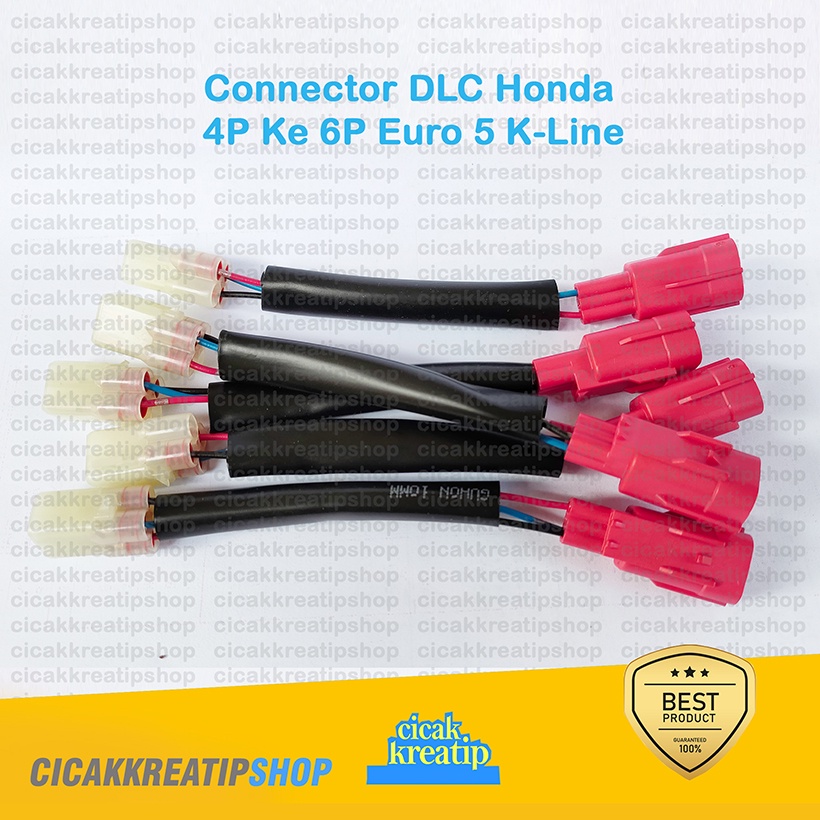 Honda DLC Connector Cable 4 PIN to 6 PIN (Euro 5 K-Line) | Shopee Singapore