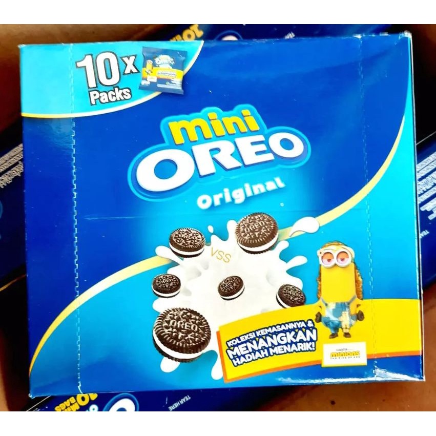Oreo MINI BOX (20,4gr x 10pcs) | Shopee Singapore