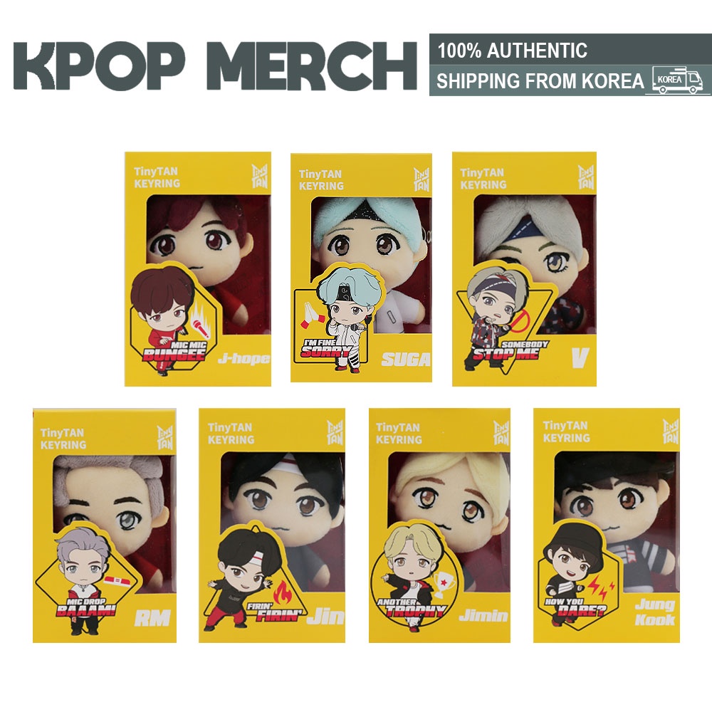 BTS - TinyTAN Keyring | Shopee Singapore