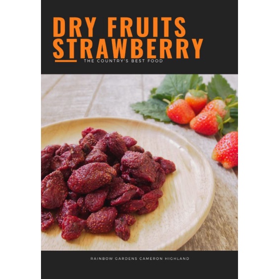 BUAH KERING STRAWBERRY [ DRIED FRUITS STRAWBERRY] CAMERON HIGHLANDS ...