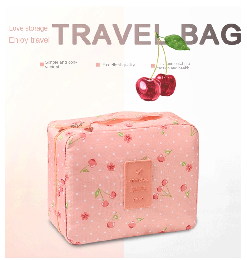 Makeup Pouch Travel Cosmetic Bag Storage Waterproof Make Up Organizer ...