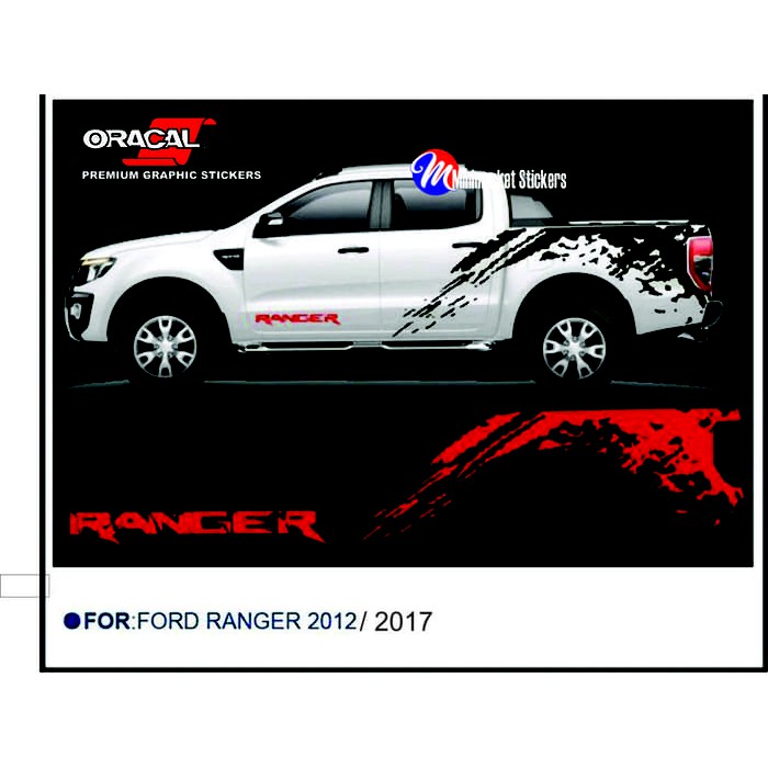 Ford ranger sticker ford ranger mud car sticker | Shopee Singapore