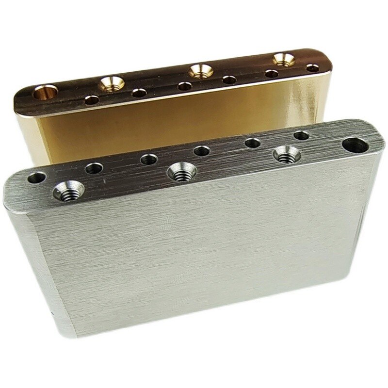 Electric Guitar Tremolo System Bridge Stainless Steel Block Brass Block ...
