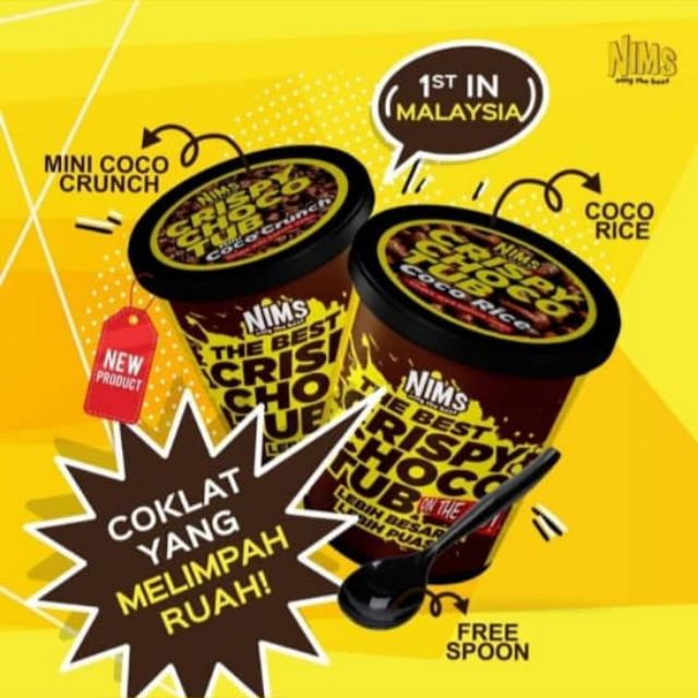 [NIMS CRISPY CHOCOTUBS ] CHOCOTUBS VIRAL LAZAT ENAK DAN COKLAT PREMIUM ...