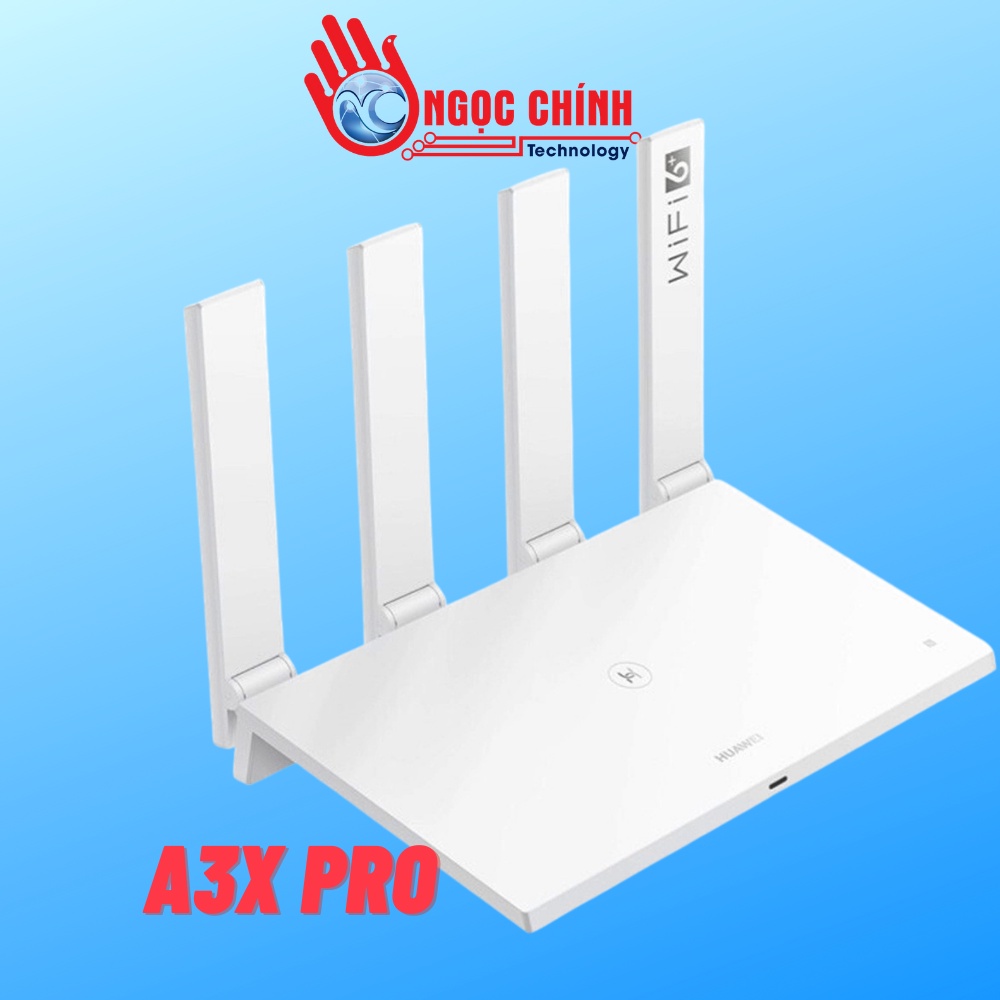 Huawei AX3 Pro WiFi Router - Extremely powerful 4-core Chip, AX 3000 Mbps standard, Mesh ...