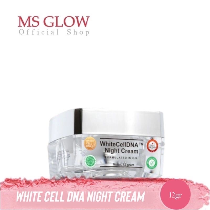 Ms. glow white Night cell dna ms glow Cream | Shopee Singapore