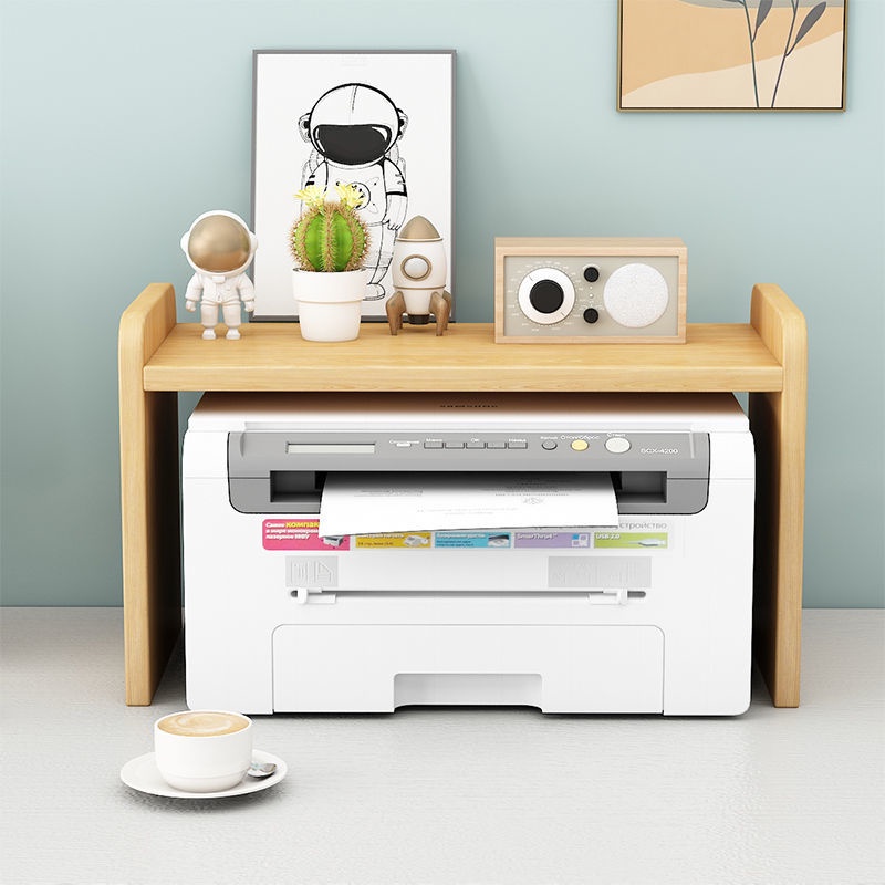 Printer Storage Rack Office Desktop Small Bookshelf Host Storage Rack ...