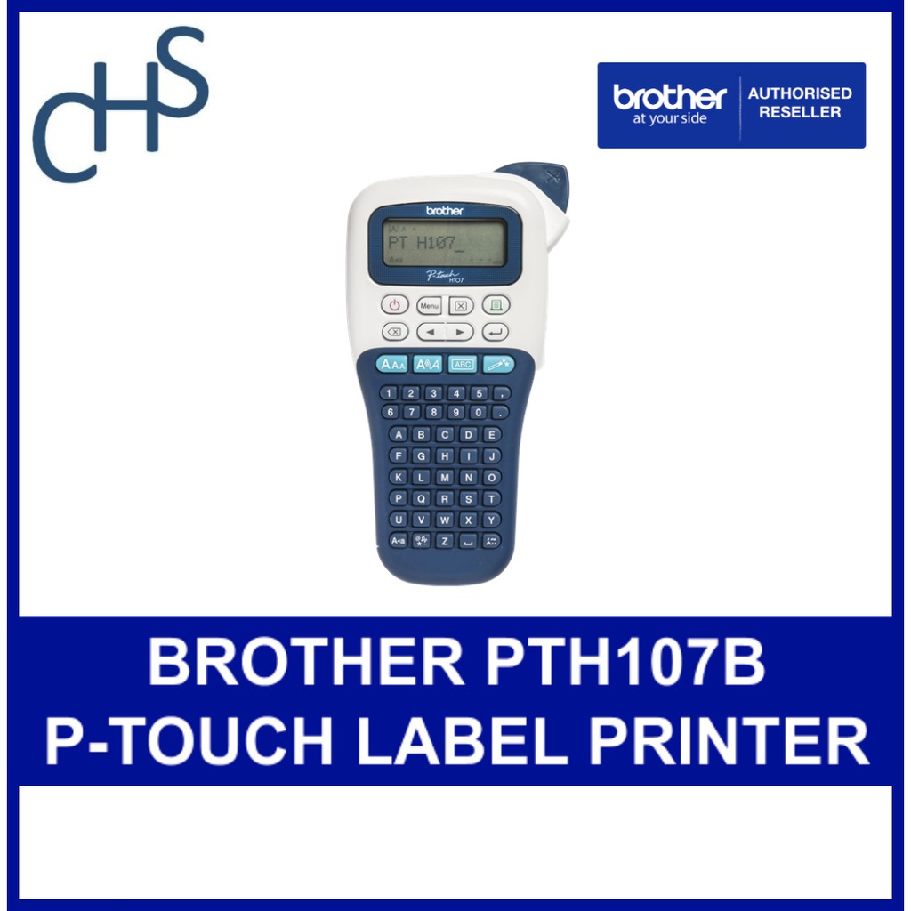 (Original) Brother P-Touch PTH107B Portable Electronic Labeller Label ...