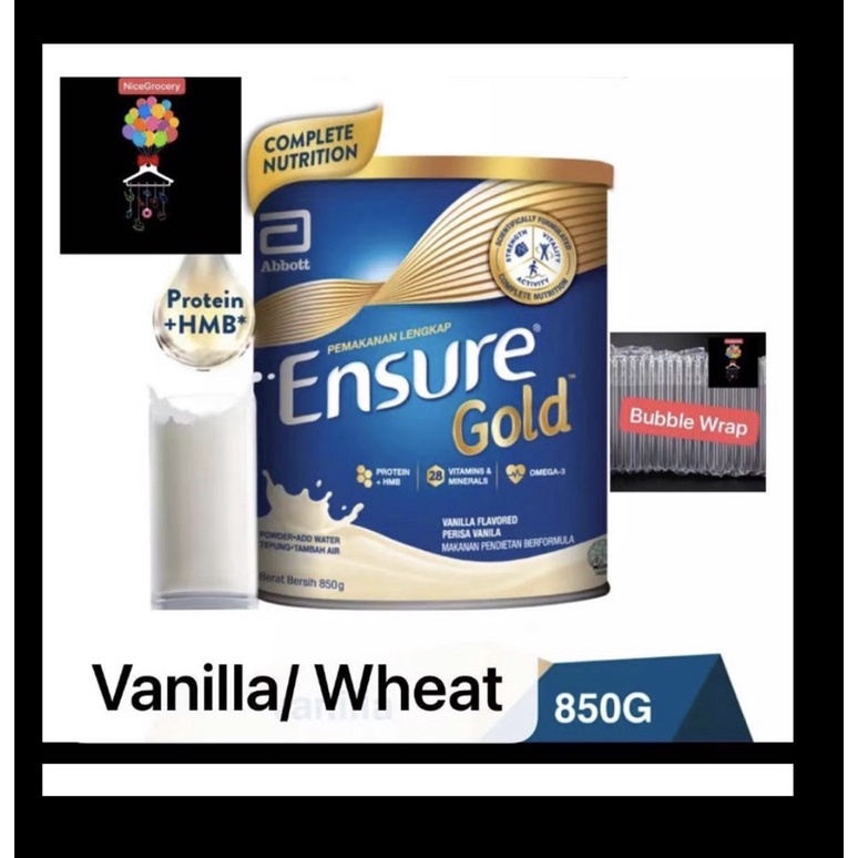 Ensure Gold 800g (Vanilla /Wheat)-New Pack | Shopee Singapore
