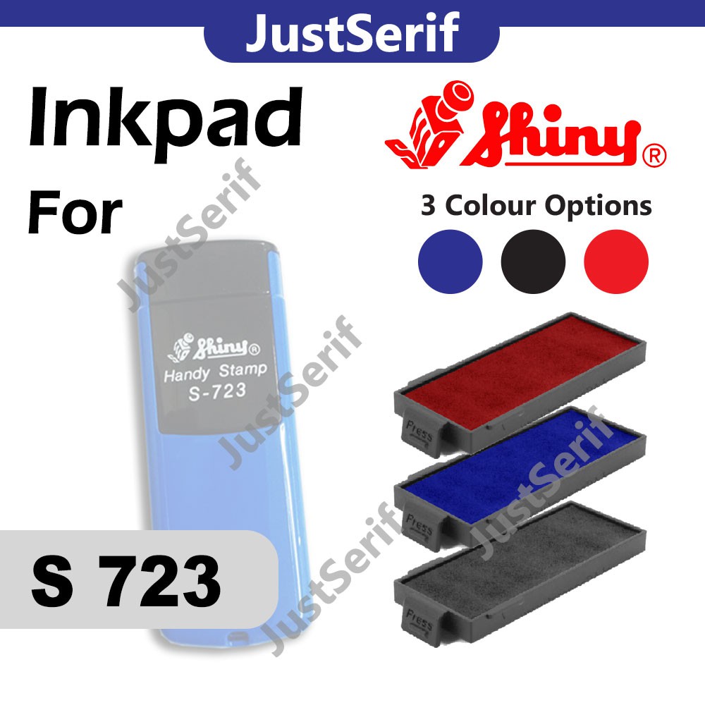 Shiny Replacement Inkpad ink pad self inking rubber stamp S-851-7 S-852 ...
