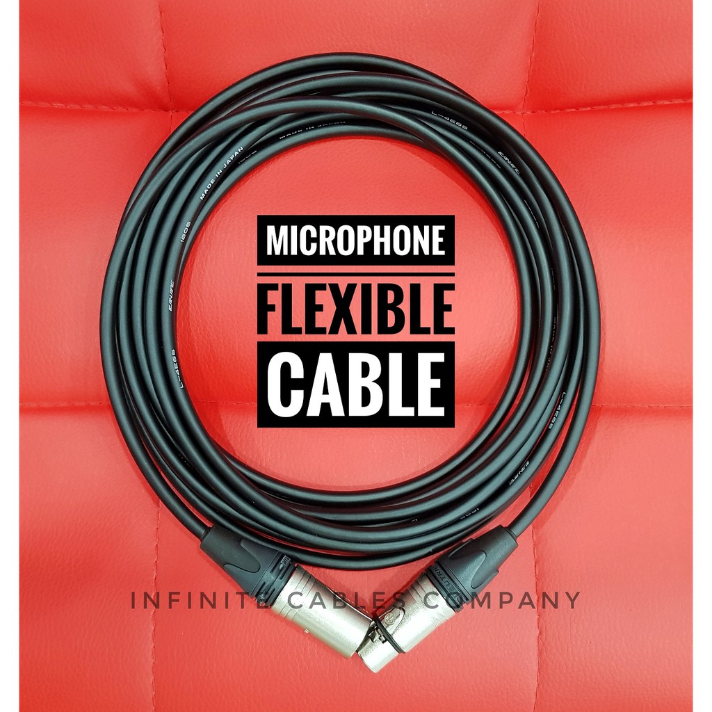 Microphone Cable L-2T2S with NEUTRIK XLR- XLR Male to Female - INFINITE ...