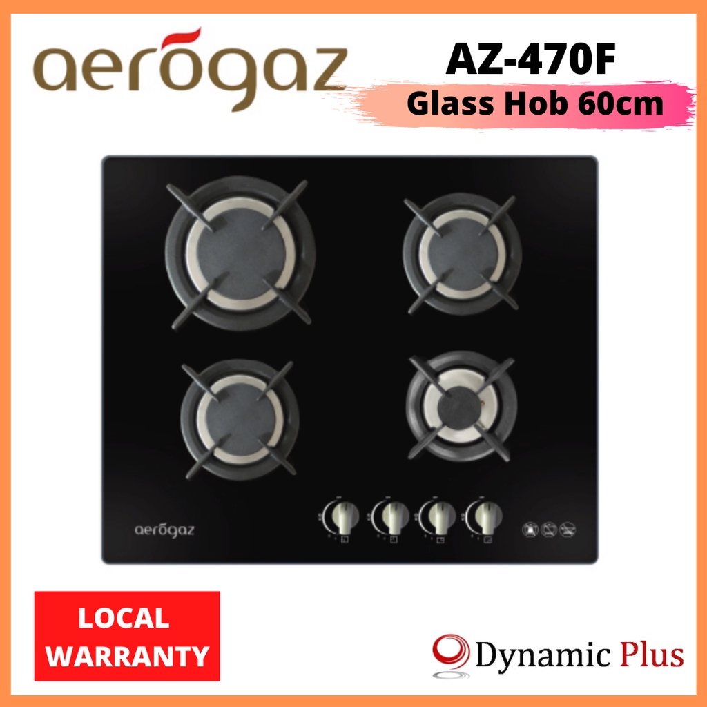 AEROGAZ AZ-470F GLASS HOB - 60CM | Shopee Singapore