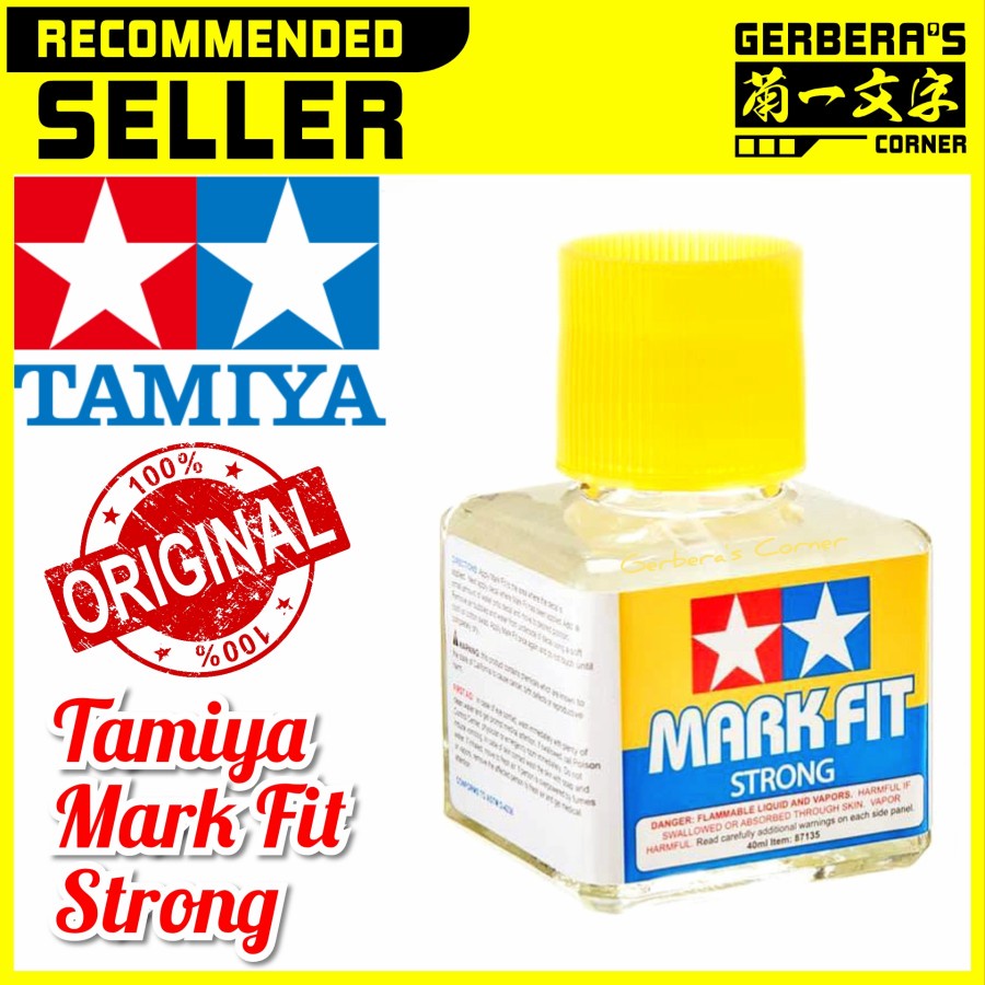 Tamiya Mark Fit Strong Glue Decal Mark Softer Water Decal Gundam ...