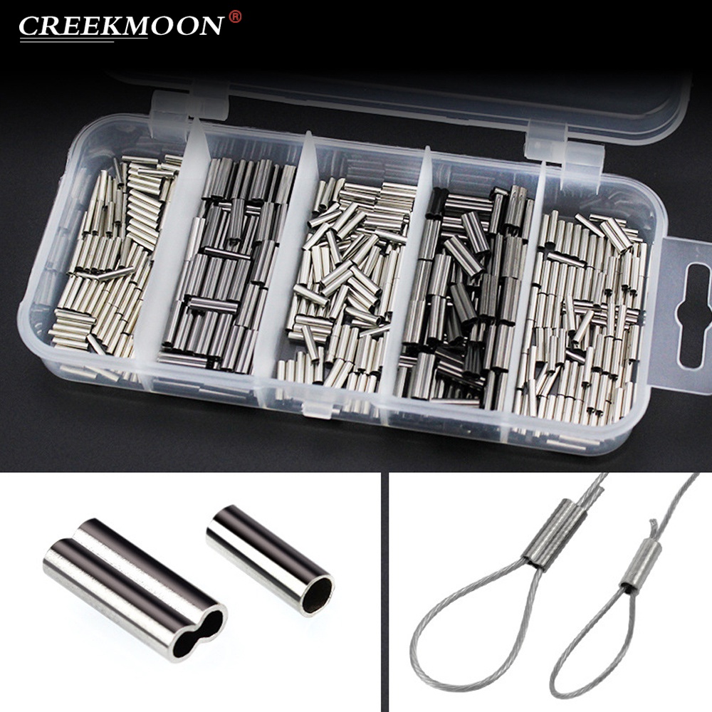 [Ready Stock] 300-500pcs/Box Single/Double Barrel Crimping Sleeves ...