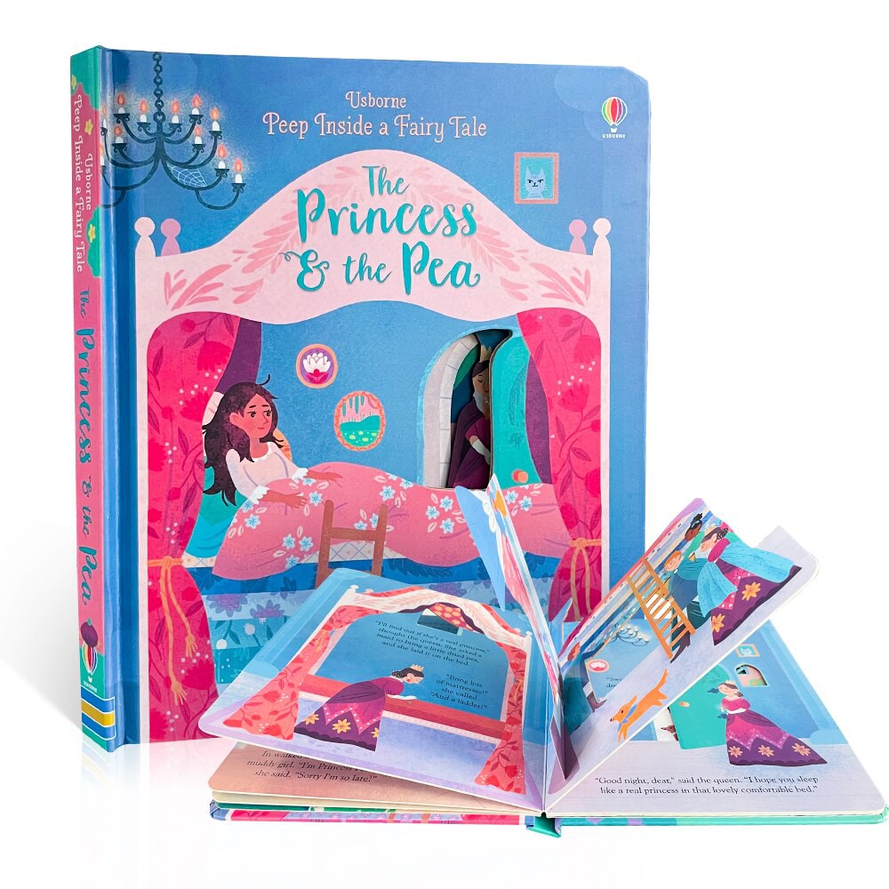 Usborne Peep Inside A Fairy Tale The Princess The Pea Book Baby ...