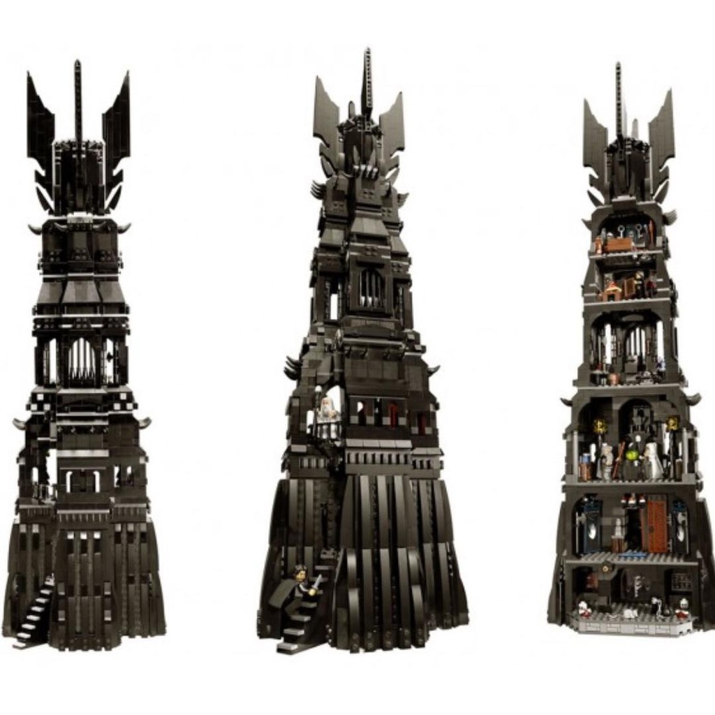 [BUILT / DISPLAY] LEGO 10237 TOWER OF ORTHANC (no minifig) | Shopee ...