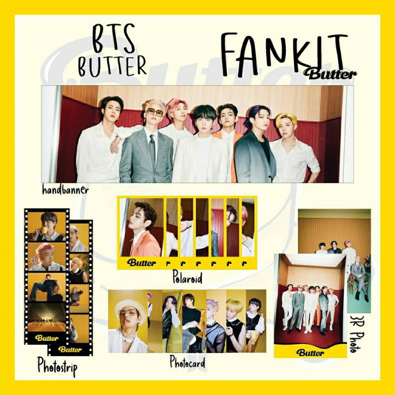 BTS BUTTER ARMY KPOP FANKIT Savings Package | Shopee Singapore