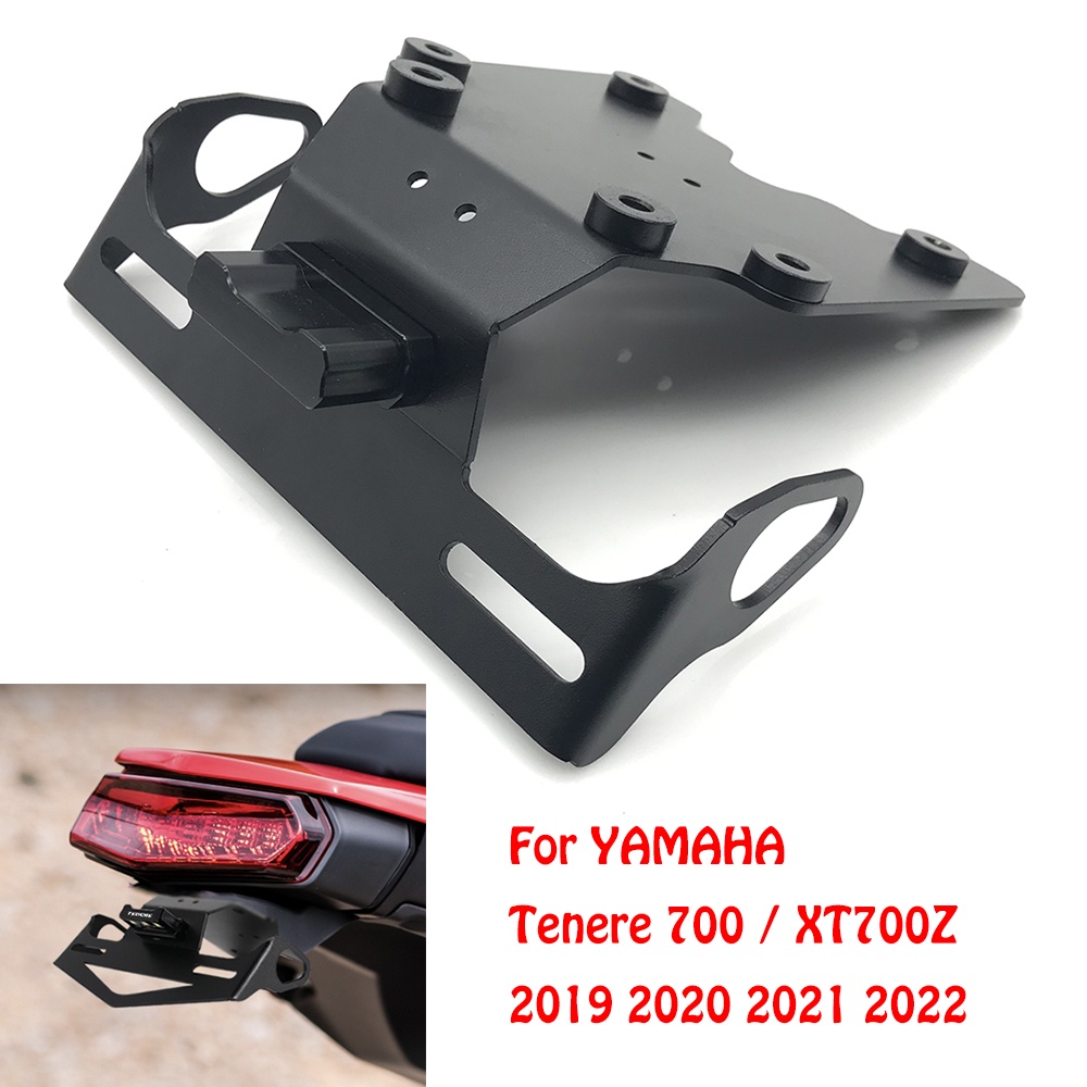 Motorcycle Rear License Plate Holder Bracket with Light Tail Tidy ...