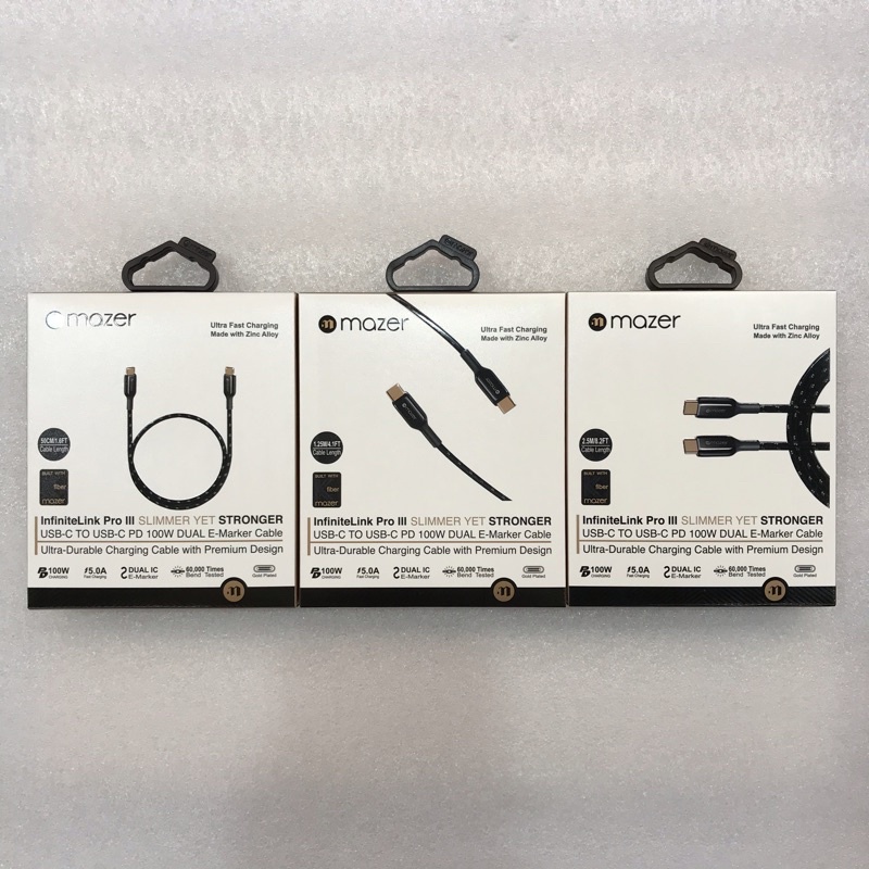 Mazer M-PL3Pro-C2C50 / C2C125 / C2C250 InfiniteLink Pro III (5.0A) USB ...