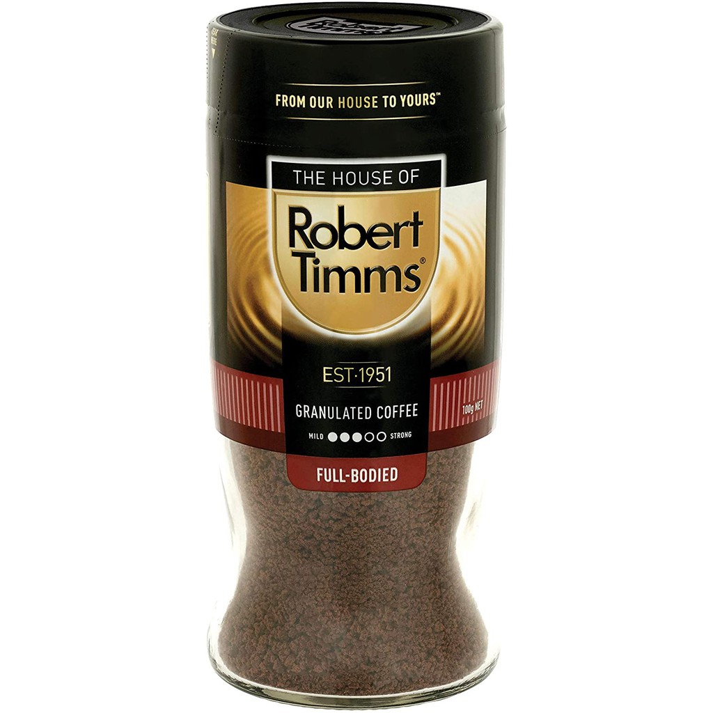 The House of Robert Timms Full Bodied Granulated Coffee 200g | Shopee ...