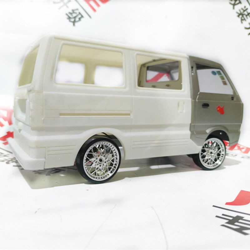 D12 WPL Naughty Dragon Van Large Package Truck Modified Wide Body Drift ...