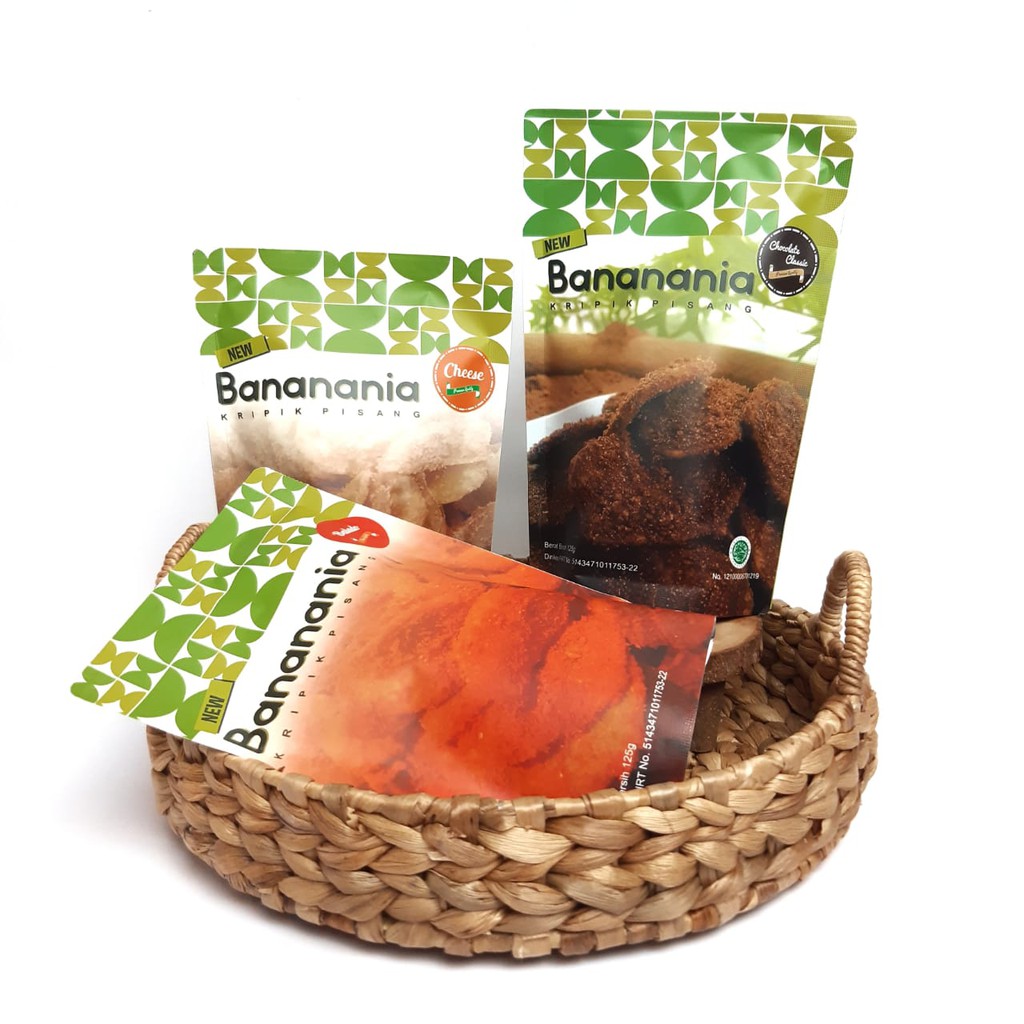 SALE! Bananania Banana Chips Random Flavor 115g - Banana ChipsKeripik ...