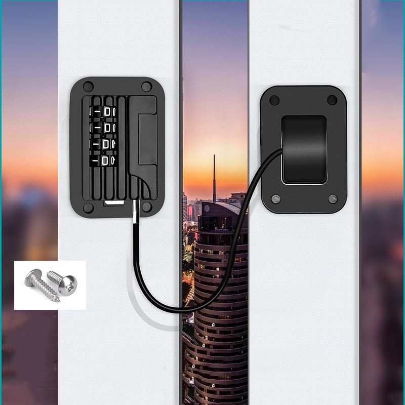 Non Drilling Baby Child Safety Lock Self Adhesive Drawer Refrigerator ...