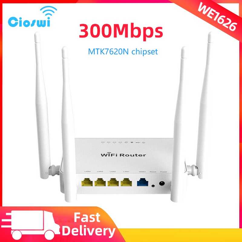 ZBT Wireless Router 300Mbps USB Modem With 4 External Antennas | Shopee ...