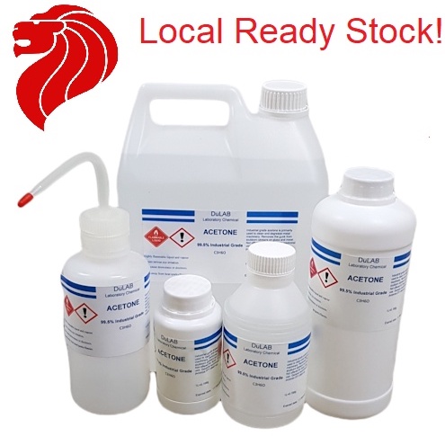 99.9% Pure Acetone Local Stock 250ml/500ml/1000ml/5000ml | Shopee Singapore