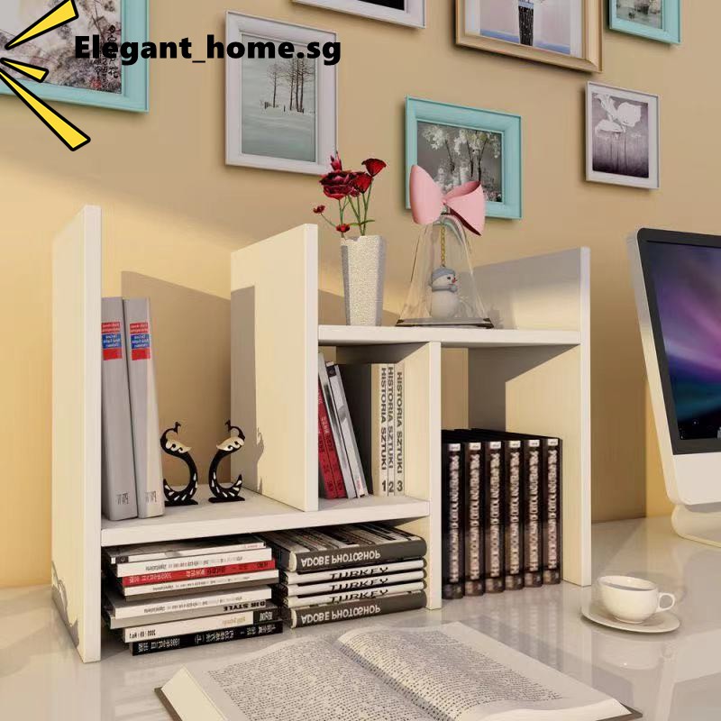 [Elegant _home]Simple Student Desk Storage Shelves Small Bookshelf ...