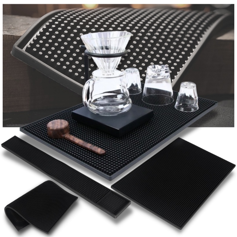 Cafe Rubber Bar Mat Silicone Soft Pad Anti Slip Mat | Shopee Singapore