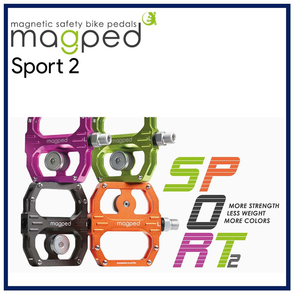 Magped Sport2 Pedals 100N/150N/200N (Pink/Orange/Gray/Green/Blue) for ...