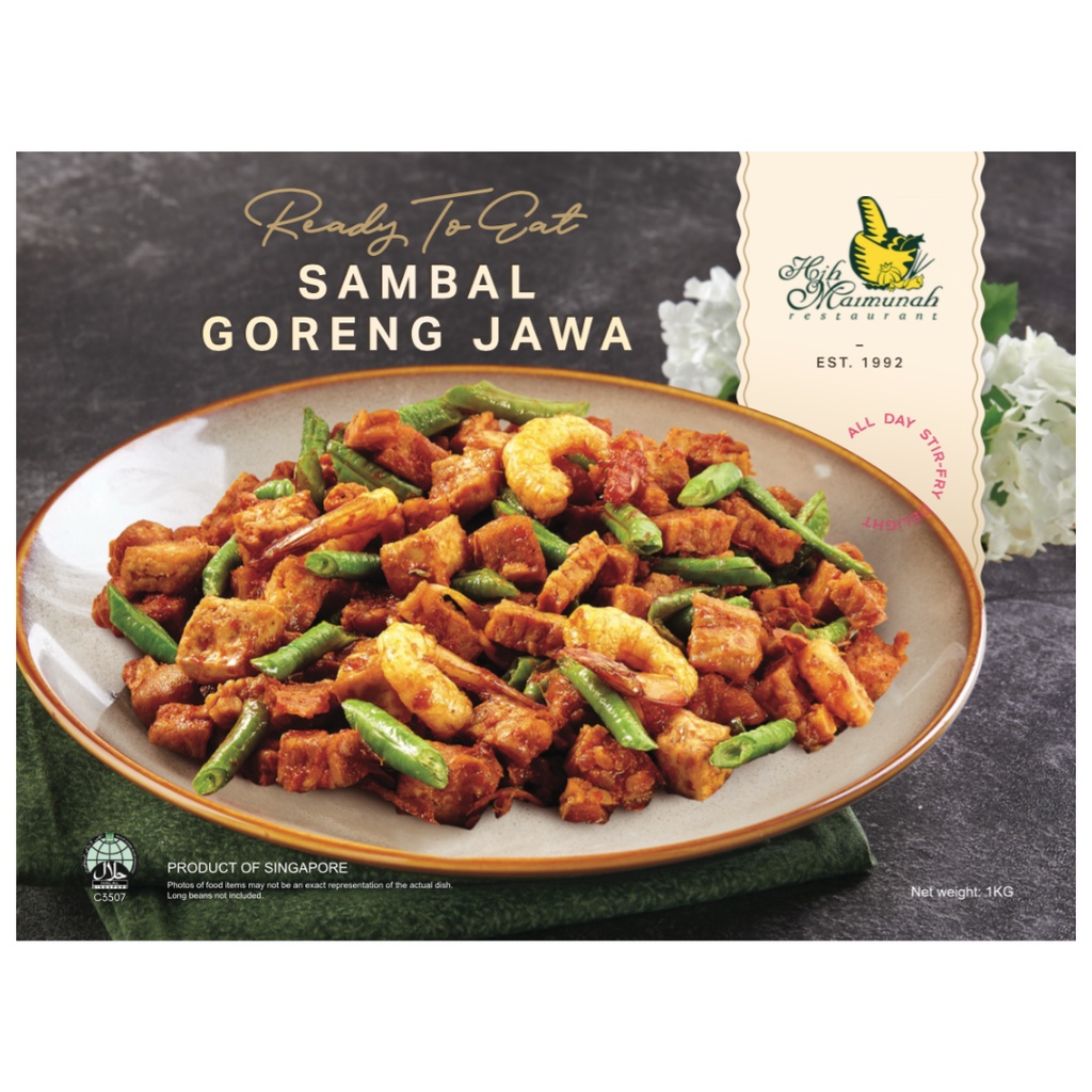 Hjh Maimunah Sambal Goreng Jawa 1kg (Ready To Eat / Frozen) | Shopee ...