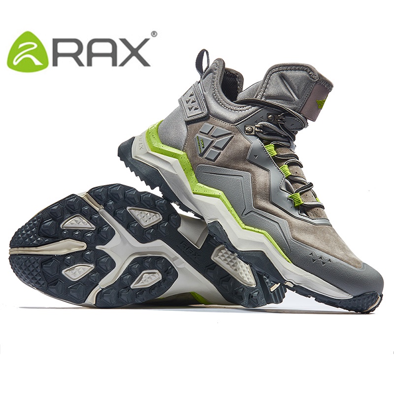 RAX Men's Mid Multifunctional V-tex Waterproof Hiking Boots Outdoor ...
